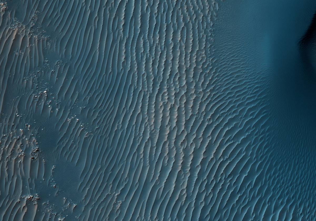 Complex Dunes in Kaiser Crater | Mars From Space
